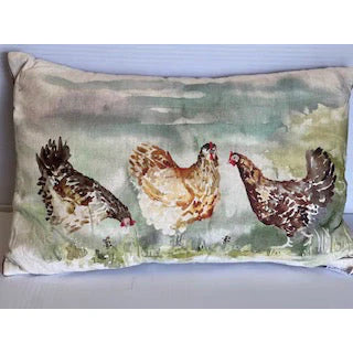 Lorient Decor Chicken Run Cushion – Grovely Pets